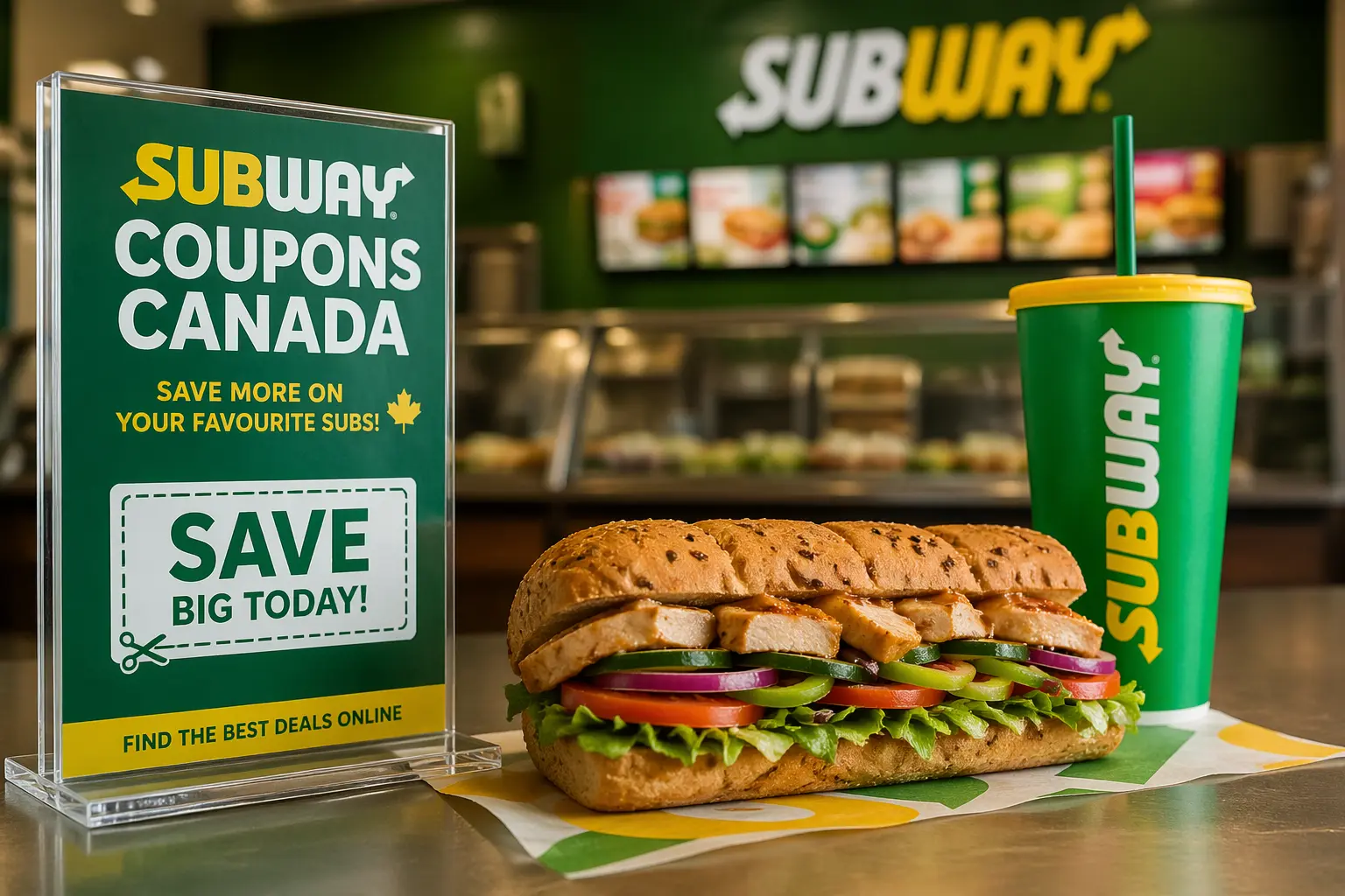 Subway Coupons Canada (Latest Deals & Promo Codes 2026)